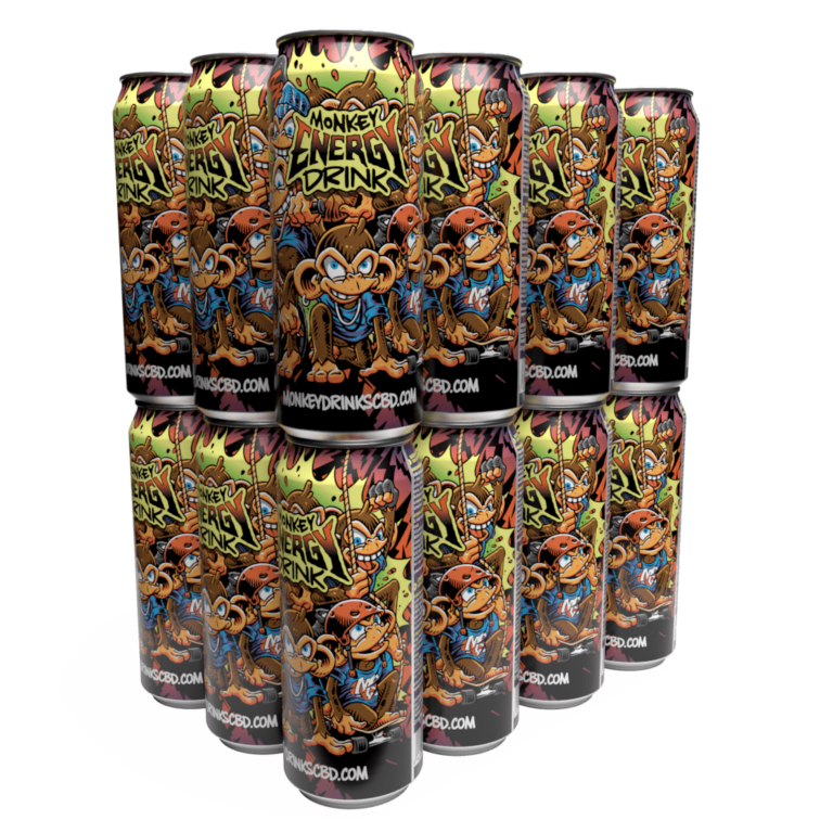 Energy Drink - 24 Latas Pack - Monkey Energy Drinks