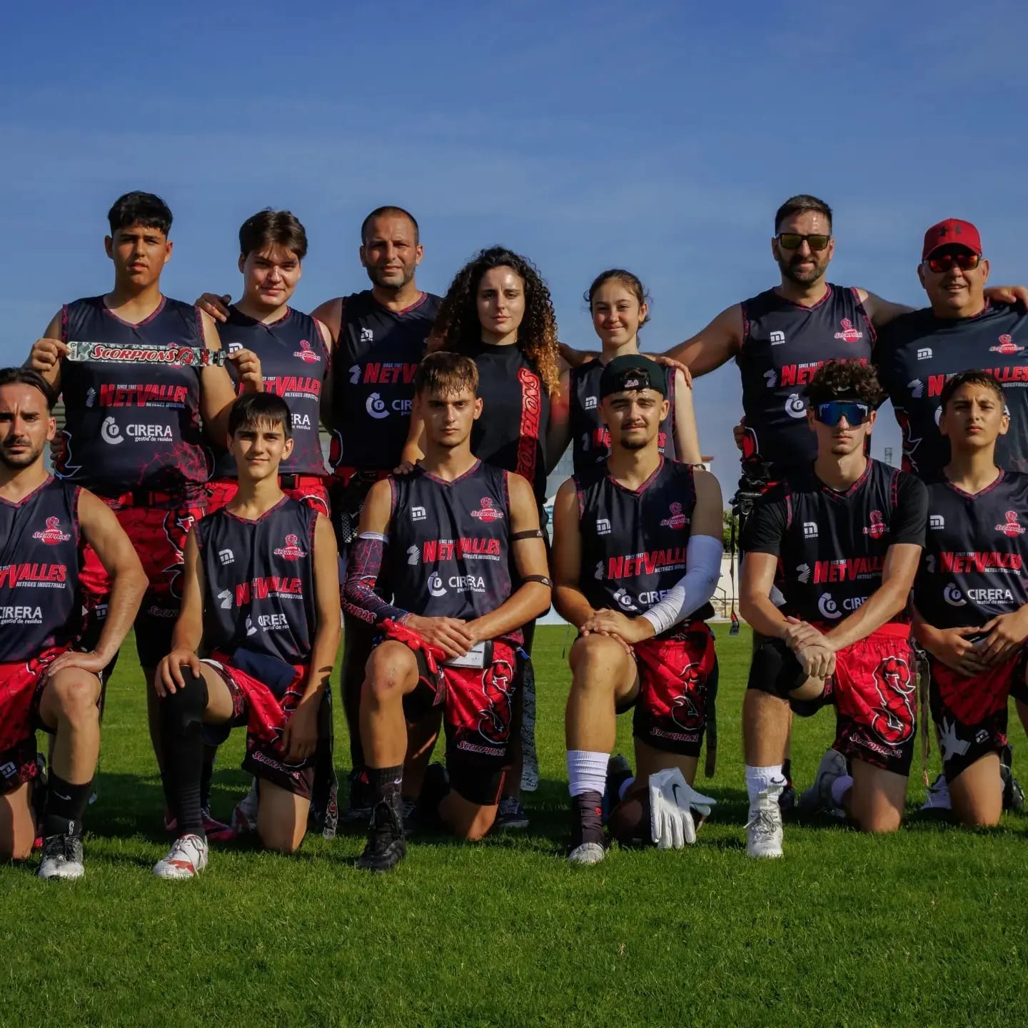 Scorpions Football Flag - Monkey Energy Drinks